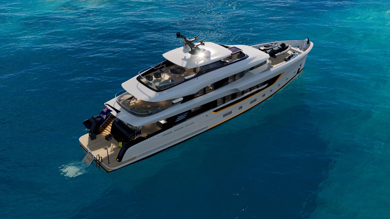 Alia Yachts reveals 43m superyacht already under construction